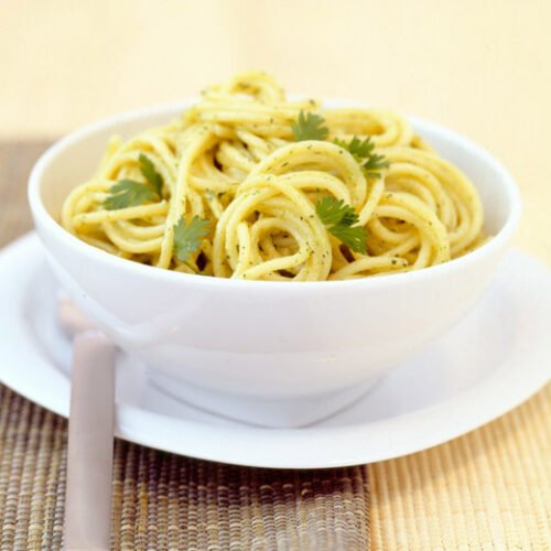 PASTA FRESCA AL CILANTRO - María Villegas Oficial